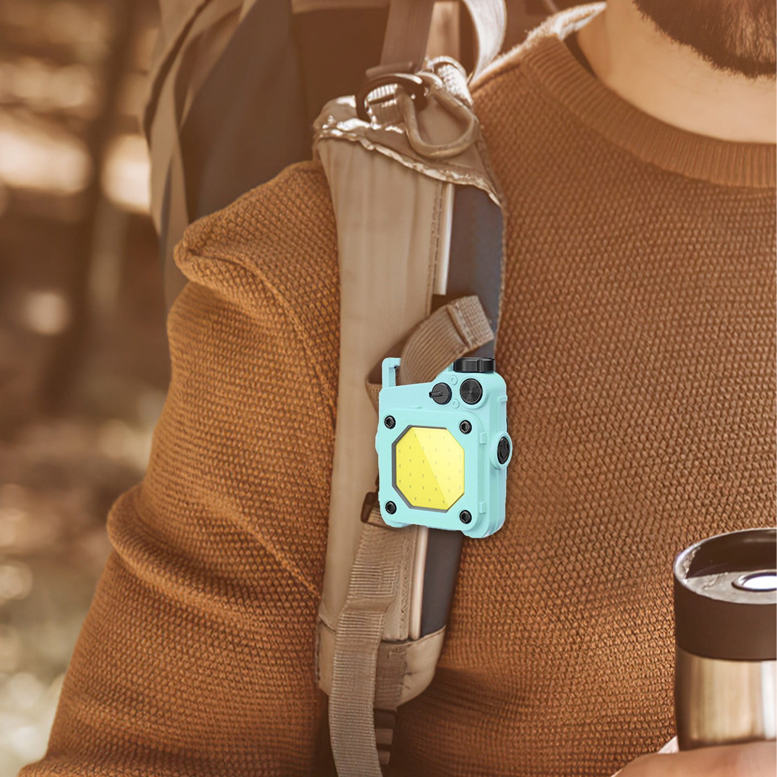 Arghm Multifunctional Keychain Light,Rechargeable Flashlight,Super Bright,Outdoor,Mini Work ...