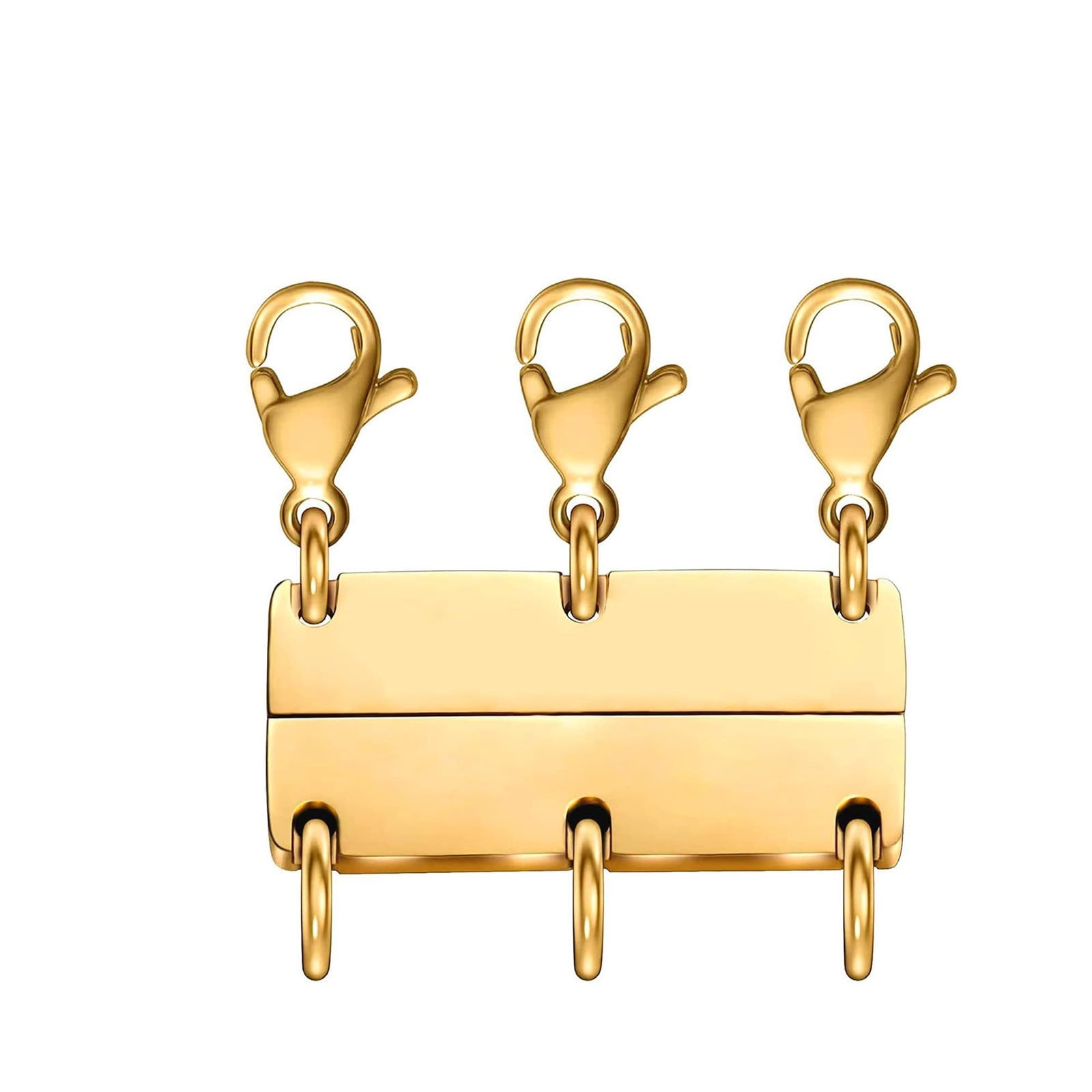 Arghm Necklace Connector Clearance,Gold Magnetic Clasp for Layering ...