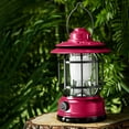 Arghm Outdoor Retro Camping Light,Long Range LED Tent Light,6.29x3.62x4 ...