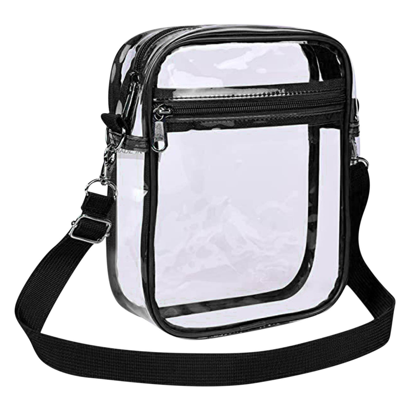 Arghm PVC Chest Bag,Transparent,Men Women,Casual Travel,One Shoulder ...