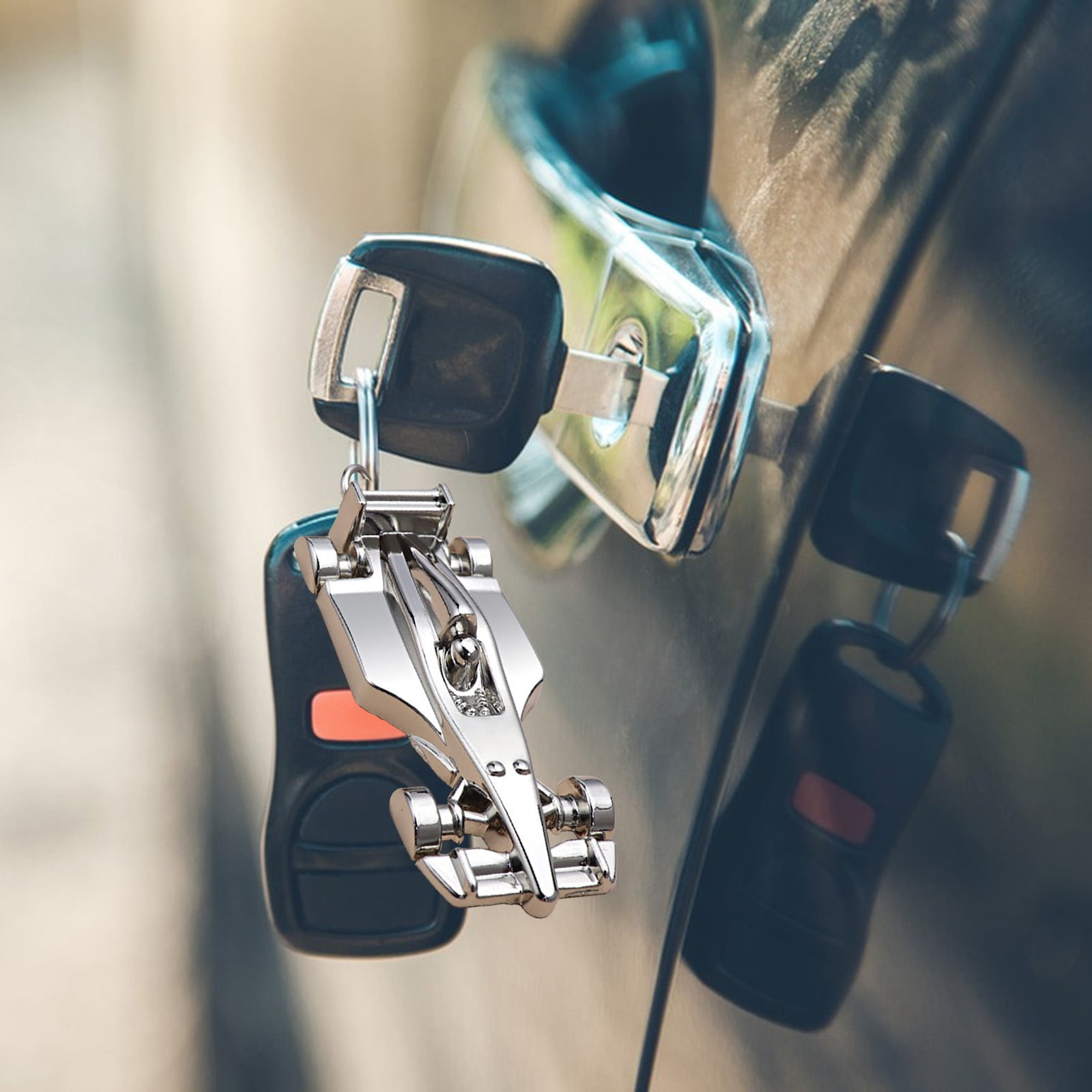 Arghm Racing Car Keychain Pendant - Metal Miniature for Gifts and ...