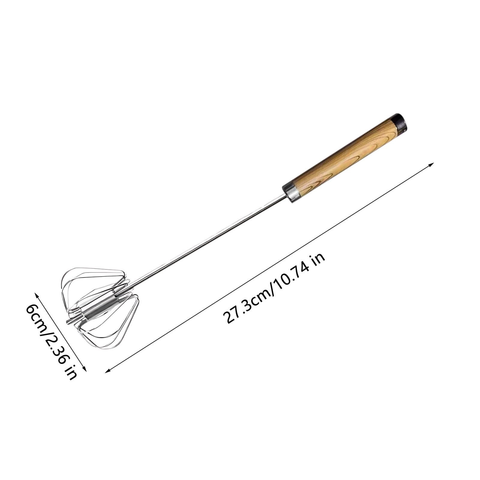 Arghm Stainless Steel Semi-Automatic Whisk – Rotary Cream & Manual ...