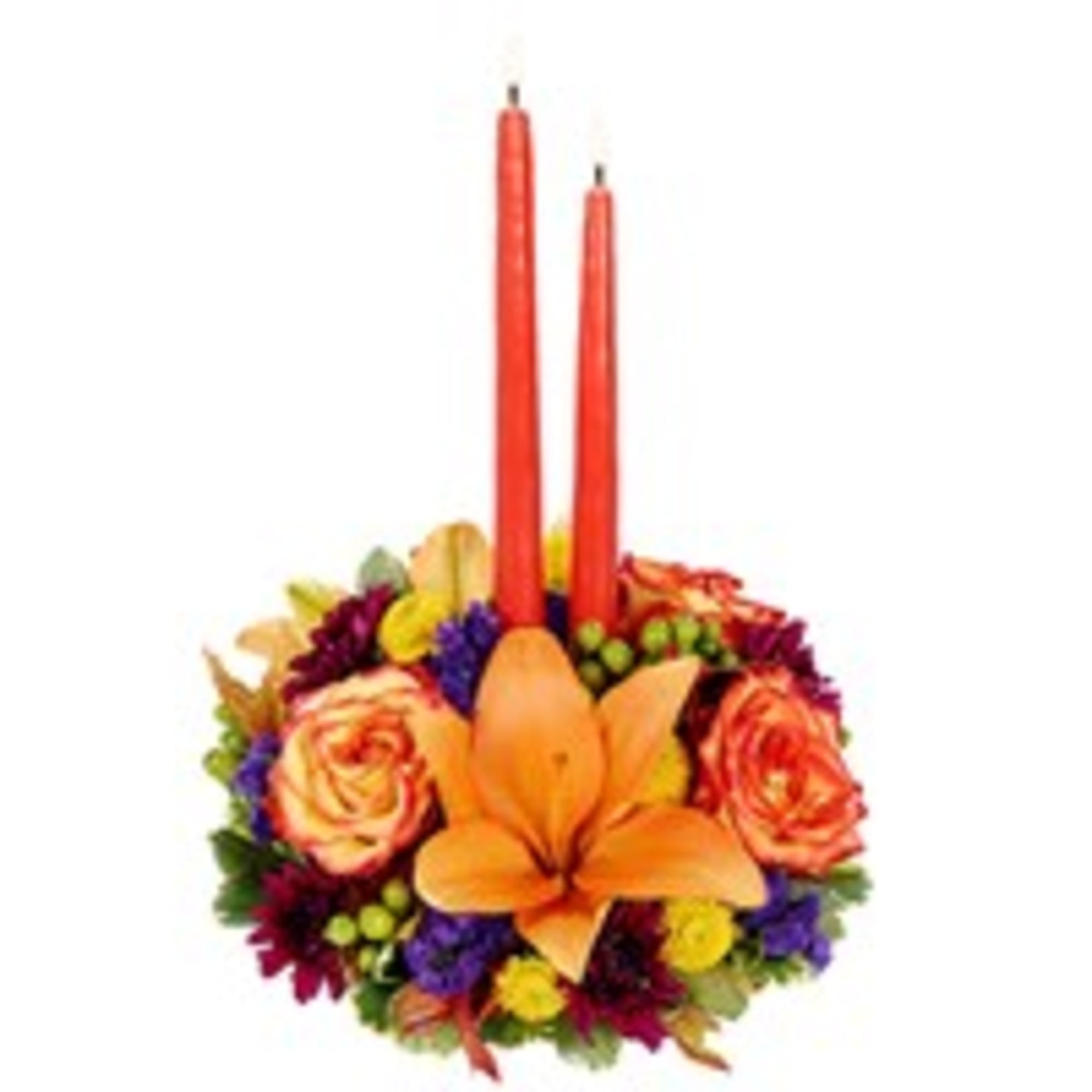 Argi's Flower Shop - Harvest Time Centerpiece - Small - Walmart.com