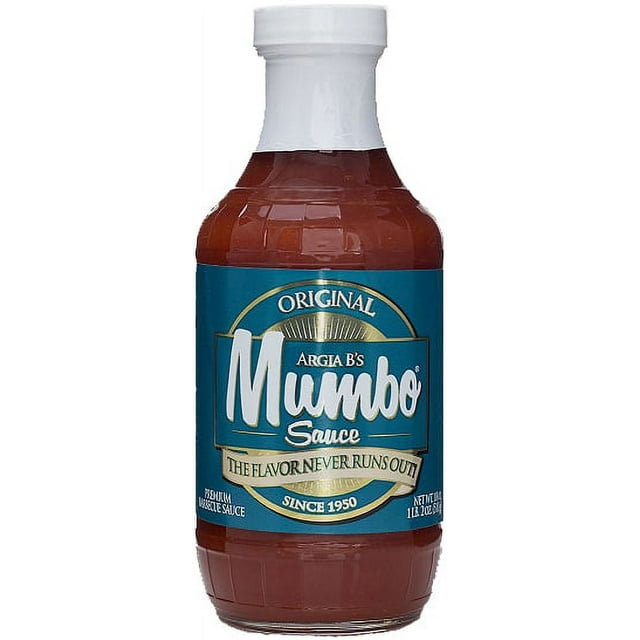 Argia B's Mumbo Sauce, Original Mild BBQ Sauce , 18 Ounce Bottle ...