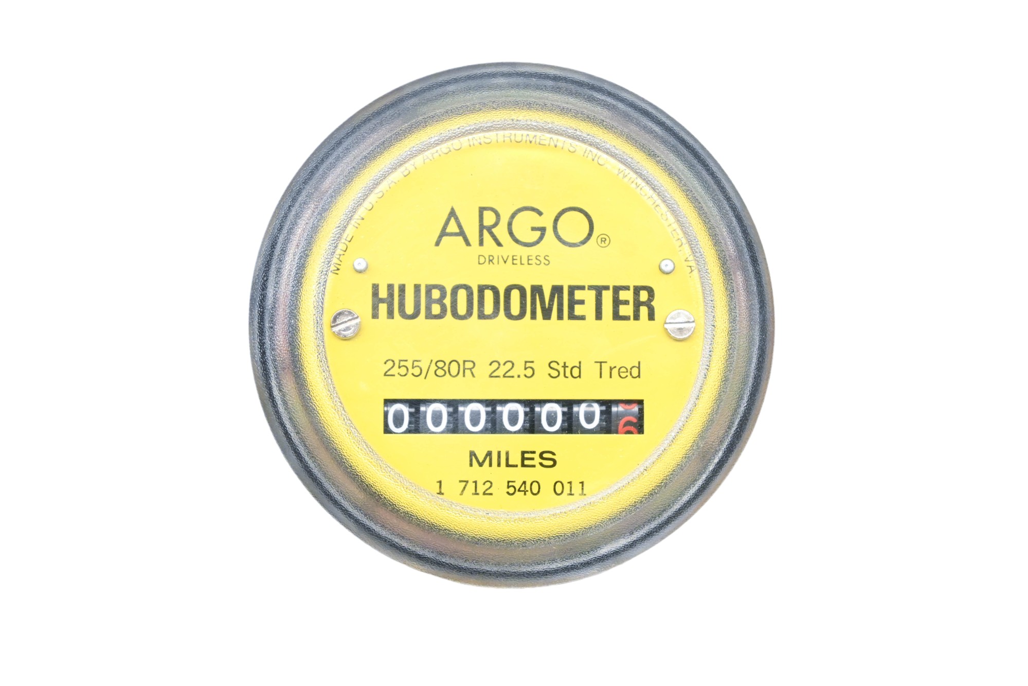 Argo 1712540011, 1 712 540 011 Hubodometer 255/80R 22.5 Standard Tread NOS - Walmart.com