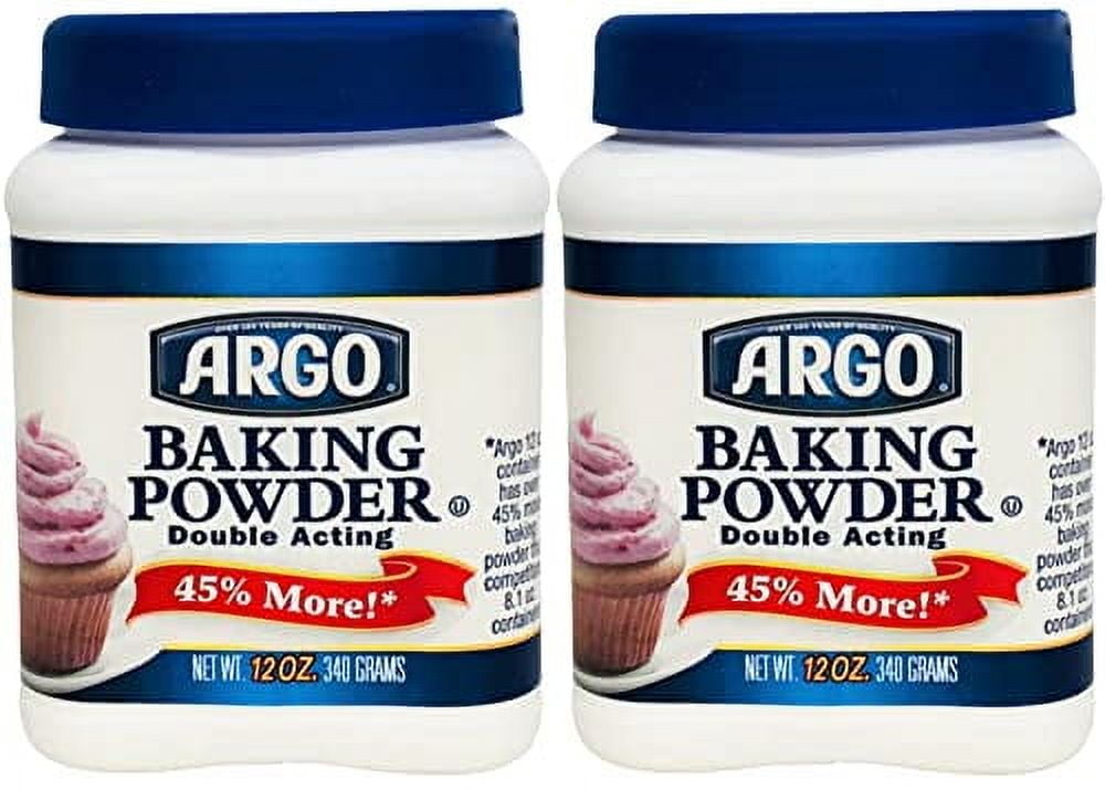 Argo Baking Powder - 12 oz, Pack of 2 - Walmart.com