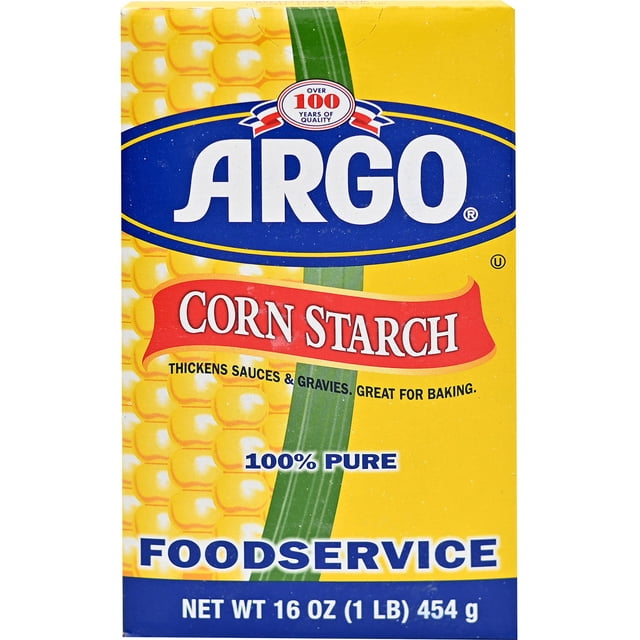 Argo Corn Starch 16Oz Box Jar - 761720071328 - Walmart Business Supplies