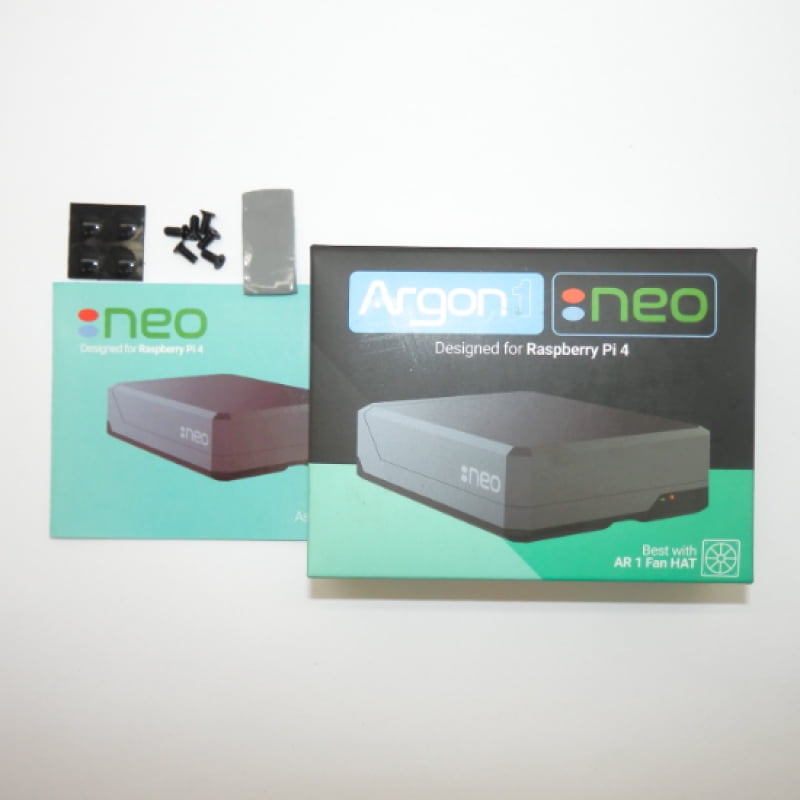 Argon 40 Gray Aluminum Case for Raspberry Pi 4 Model A19-002 AR-NEO - Walmart.com