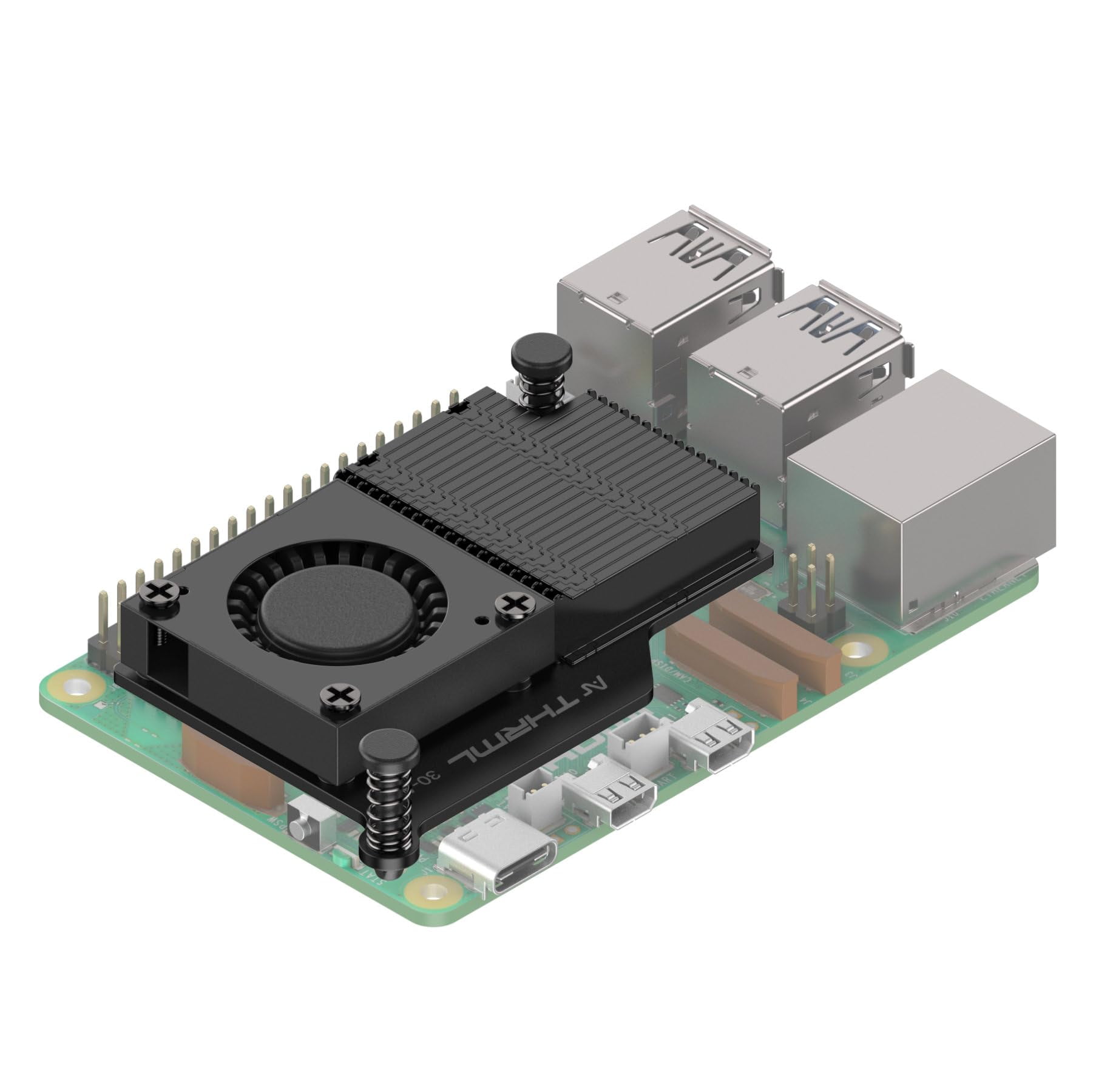 Argon Active Cooler for KEF16 Raspberry Pi 5 | Large Aluminum Heatsink ...