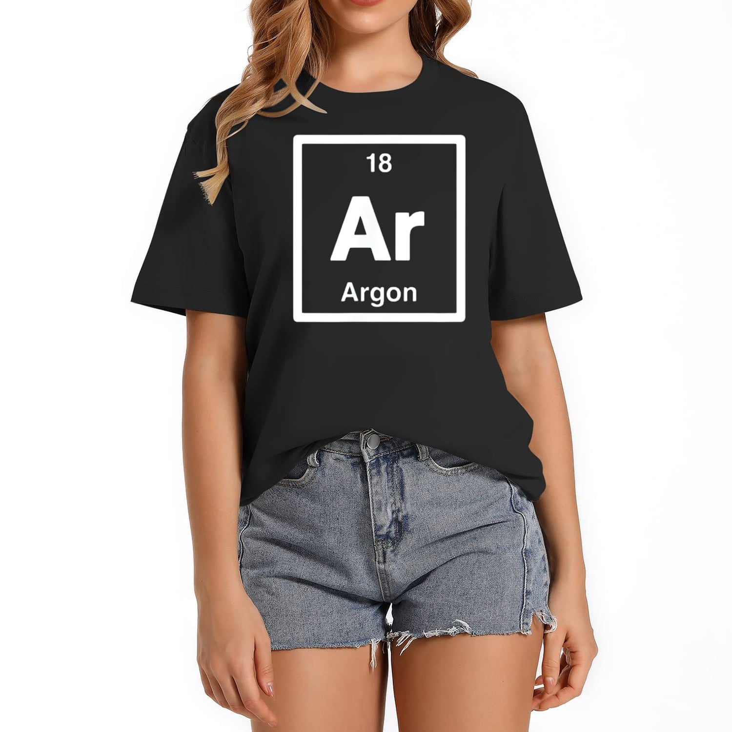 Argon - Ar - Periodic Table Of Elements - Science Gifts T-Shirt ...