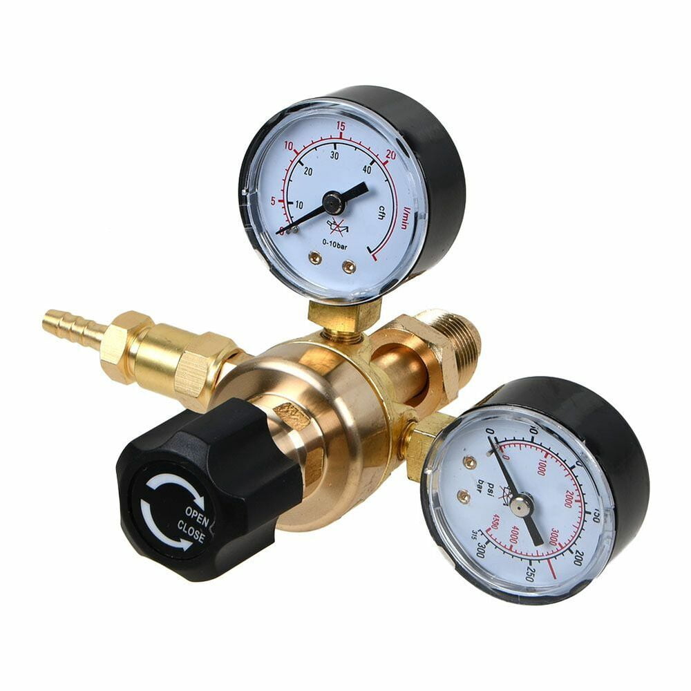 Argon CO2 Regulator Gauge Mig Tig Flow Meter Regulator Welding Gauge ...
