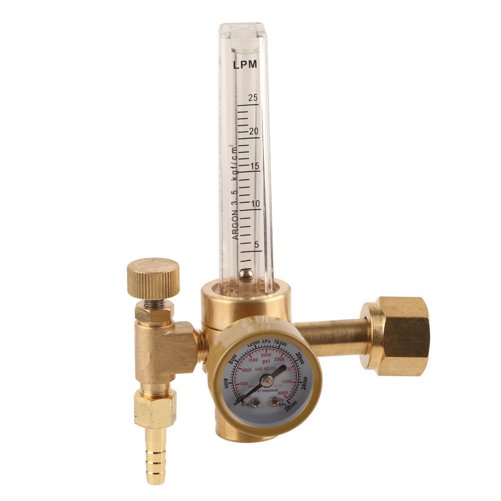 Argon Regulator Manual Adjustment Welding Gas Flowmeter Pressure ...