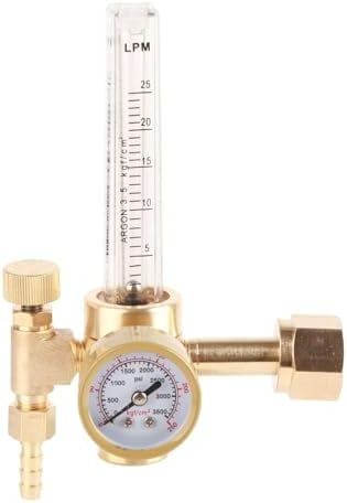 Argon Welding Regulator, CO2 and Argon Flowmeter Gas Gauge CGA320 Inlet ...