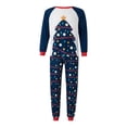 Argulvti Christmas Family Pajamas with Tree Print, Color Matching ...