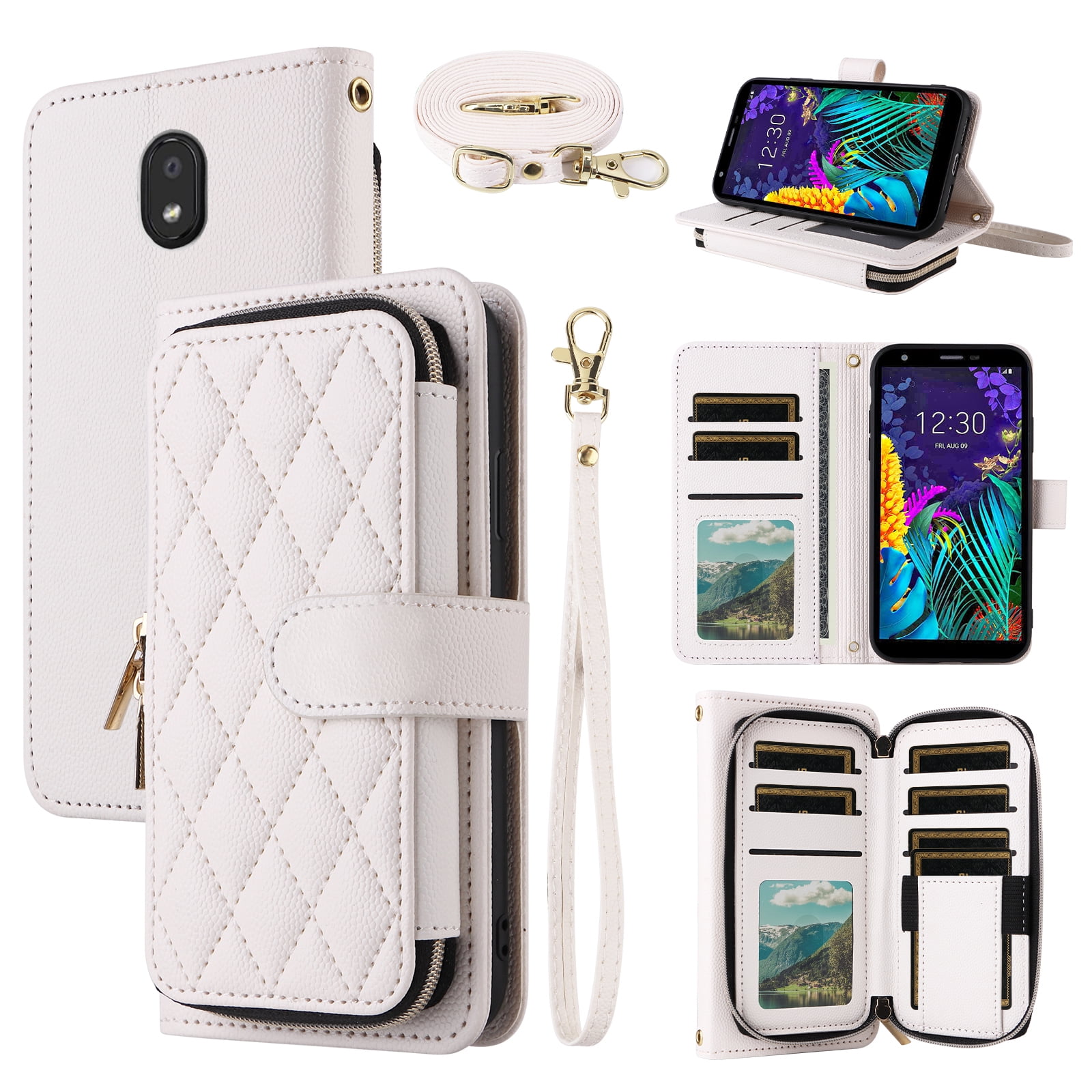 Argyle Wallet Case for LG Aristo 4/Astro 4+ Plus/Tribute Royal X320 ...