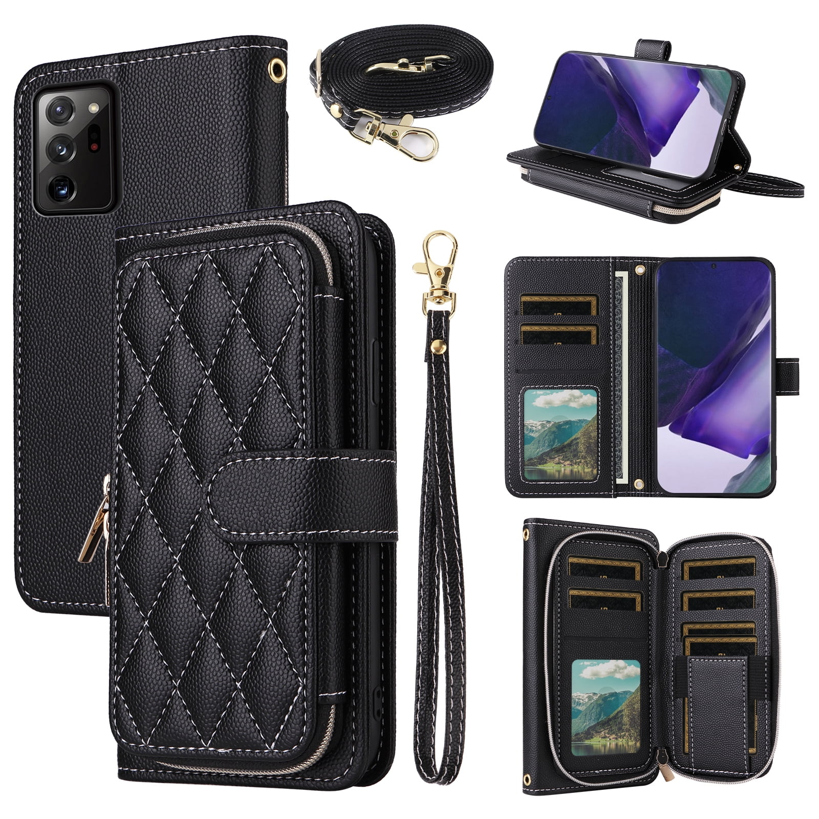 Argyle Wallet Case for Samsung Galaxy Note 20 Ultra 5G with Wrist ...