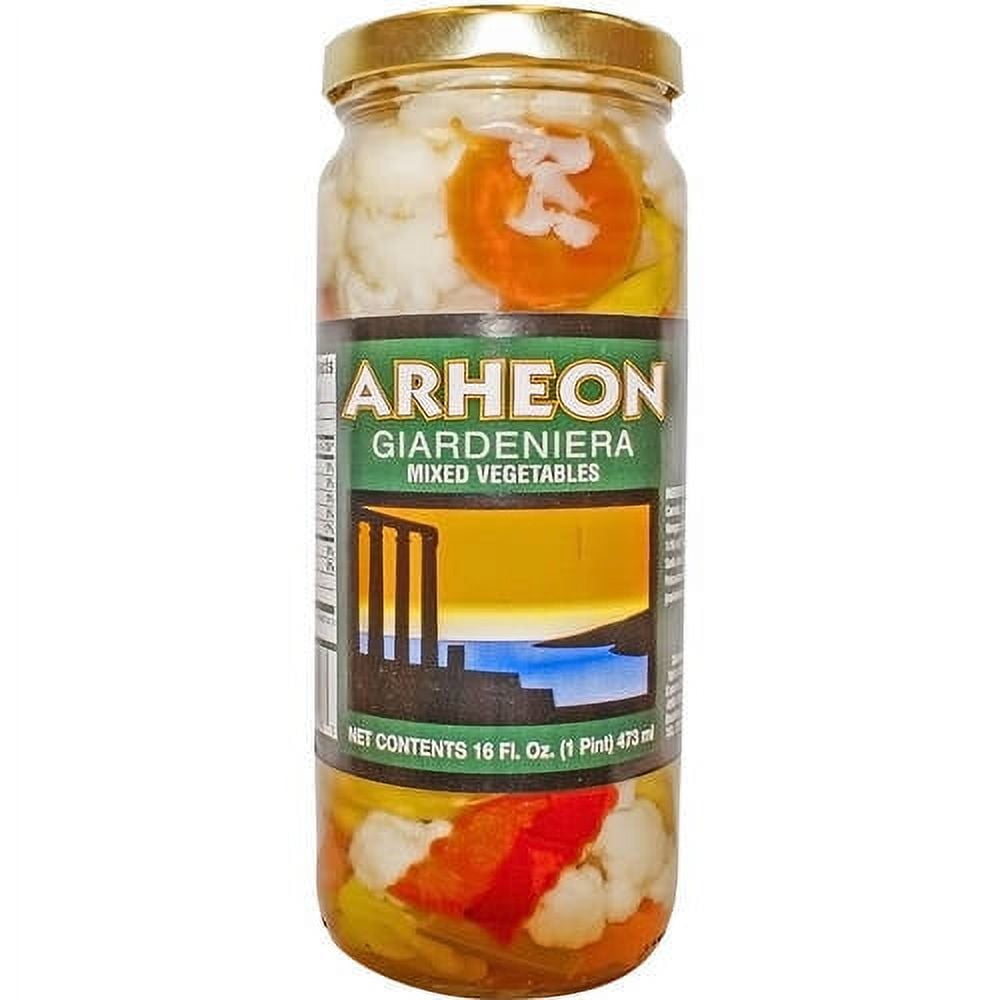 Arheon Giardiniera Mixed Vegetables, 16 fl oz - Walmart.com