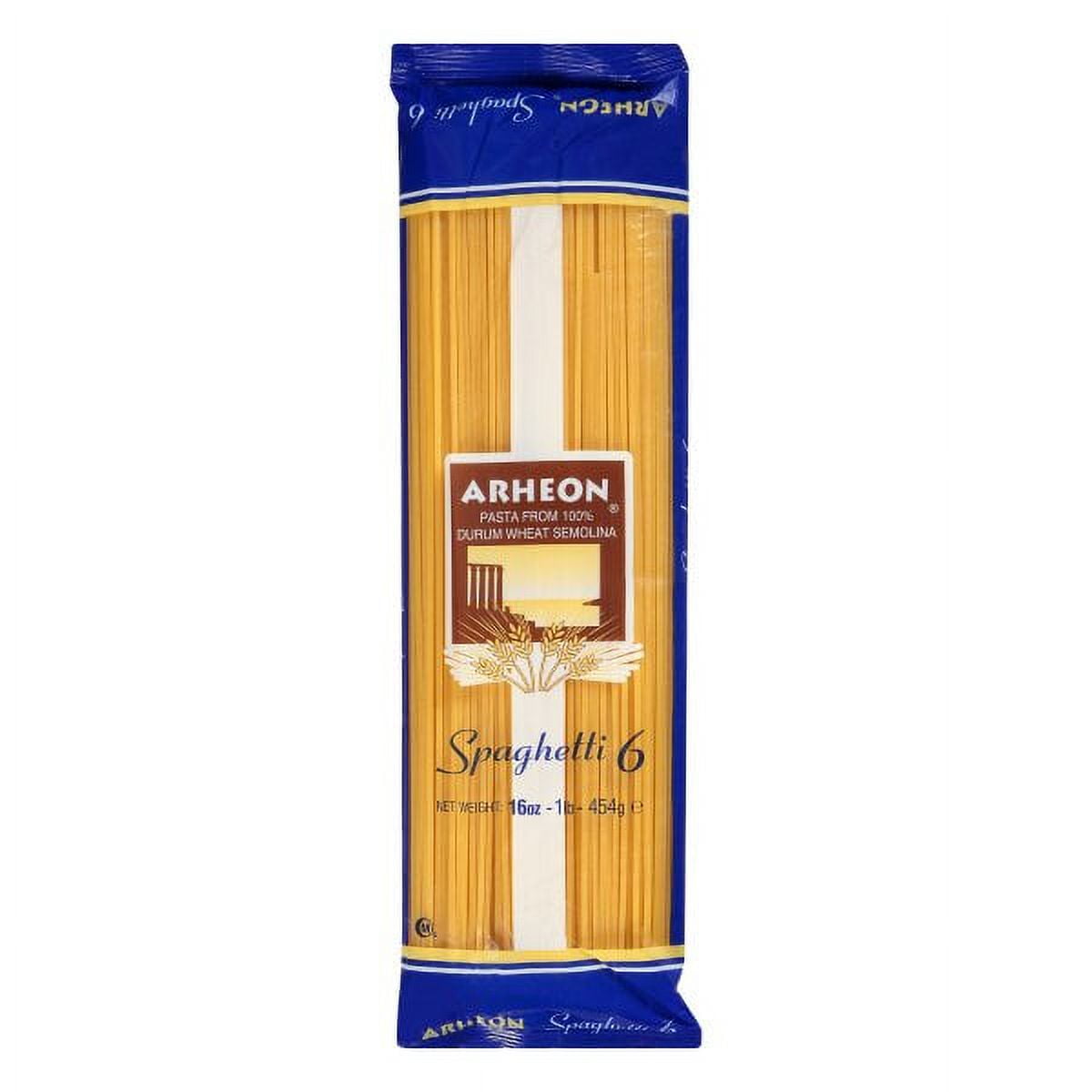 Arheon Spaghetti No 6 Pasta, 1 lb - Walmart.com