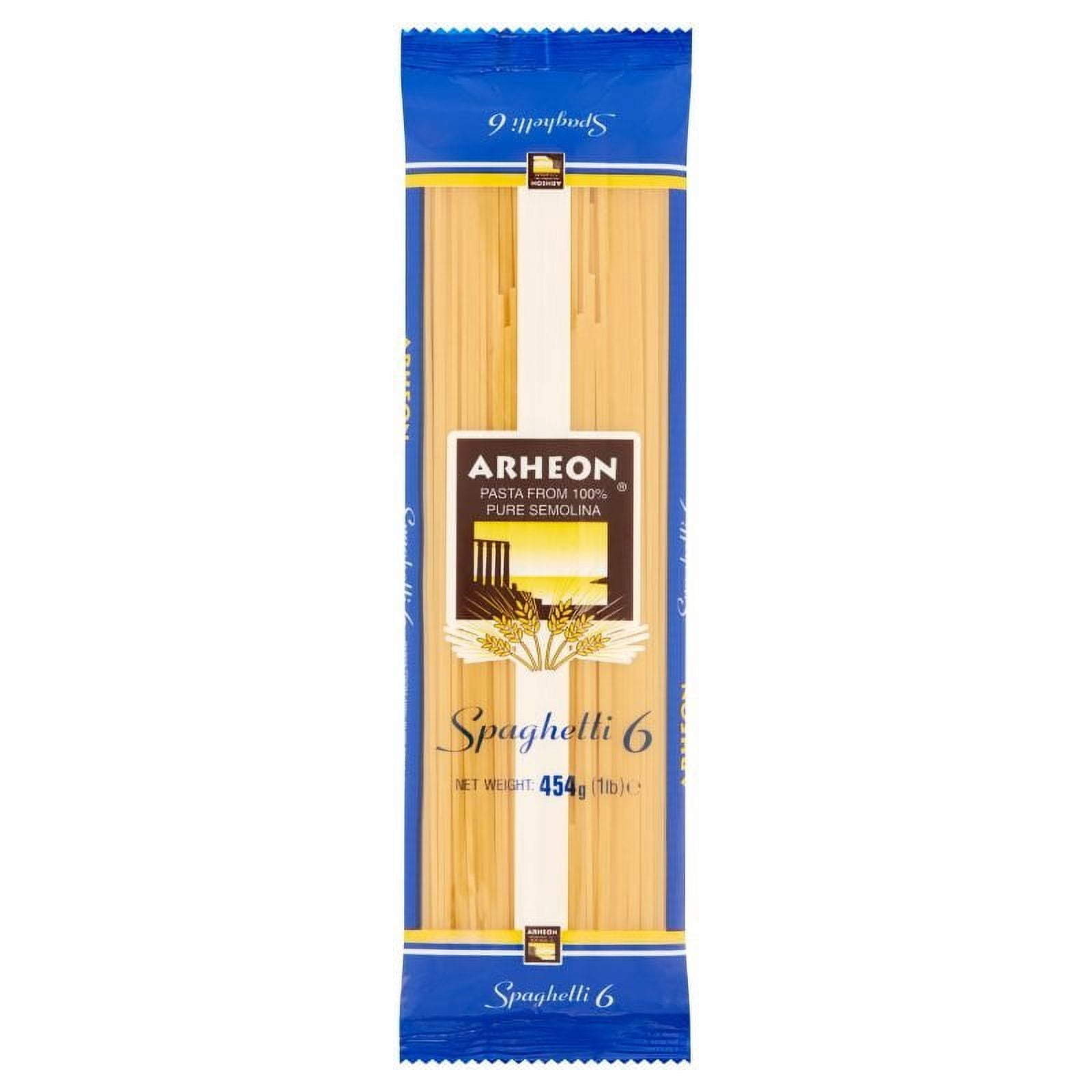 Arheon Spaghetti No 6 Pasta, 1 lb - Walmart.com