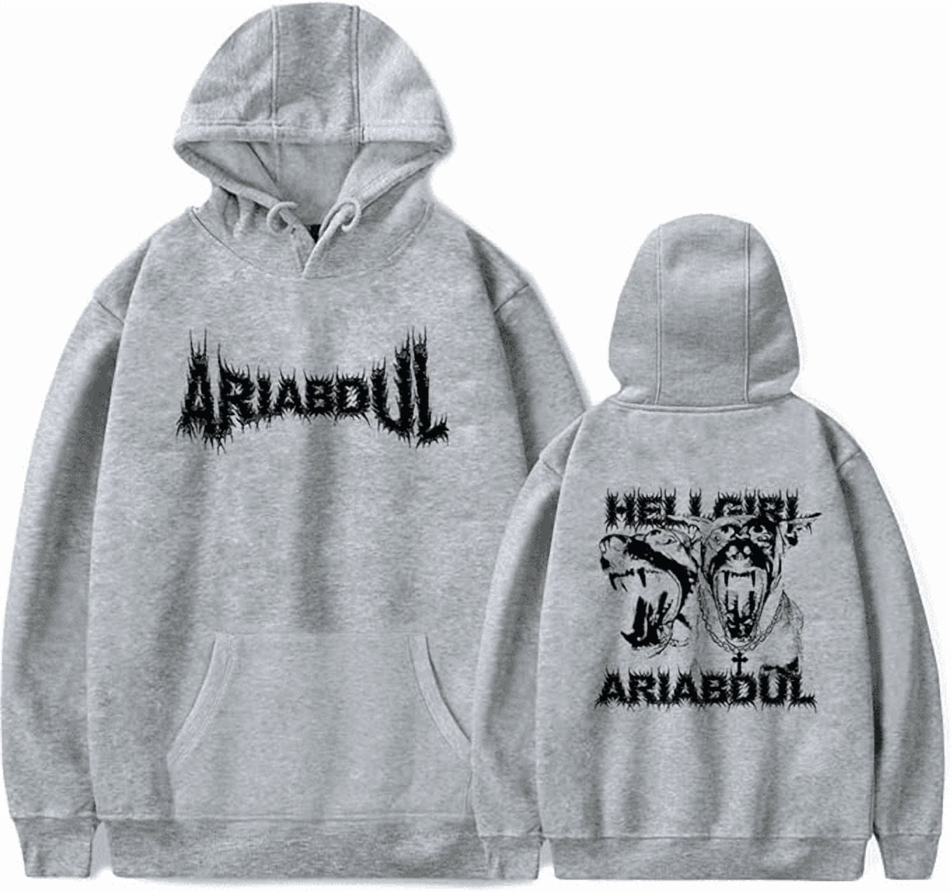 Ari Abdul Inspired Doberman Theme Hoodie - Unisex Oversized Long Sleeve ...
