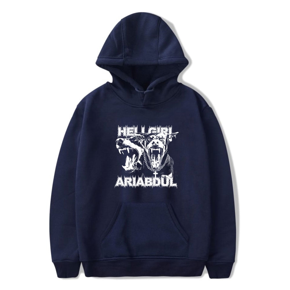 Ari Abdul Merch Doberman Single Hoodies Printed Hooded Unisex Long Sleeve Sweatshirt Pullover ...
