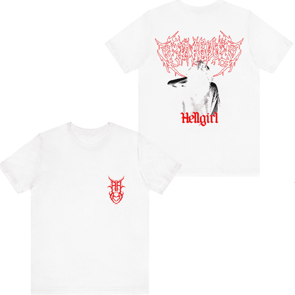 Ari Abdul Merch HellGirl T-shirt Printed Shirt Men Women Tee Fashion Short Sleeve Crewneck Top ...