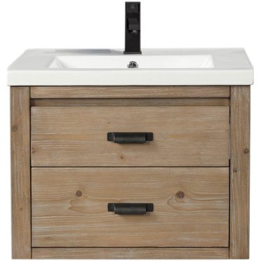 Ari Kitchen & Bath Soho Traditional 24" Solid Wood Bathroom Vanity in ...