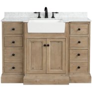 Ari Kitchen & Bath Soho Traditional 24" Solid Wood Bathroom Vanity in ...