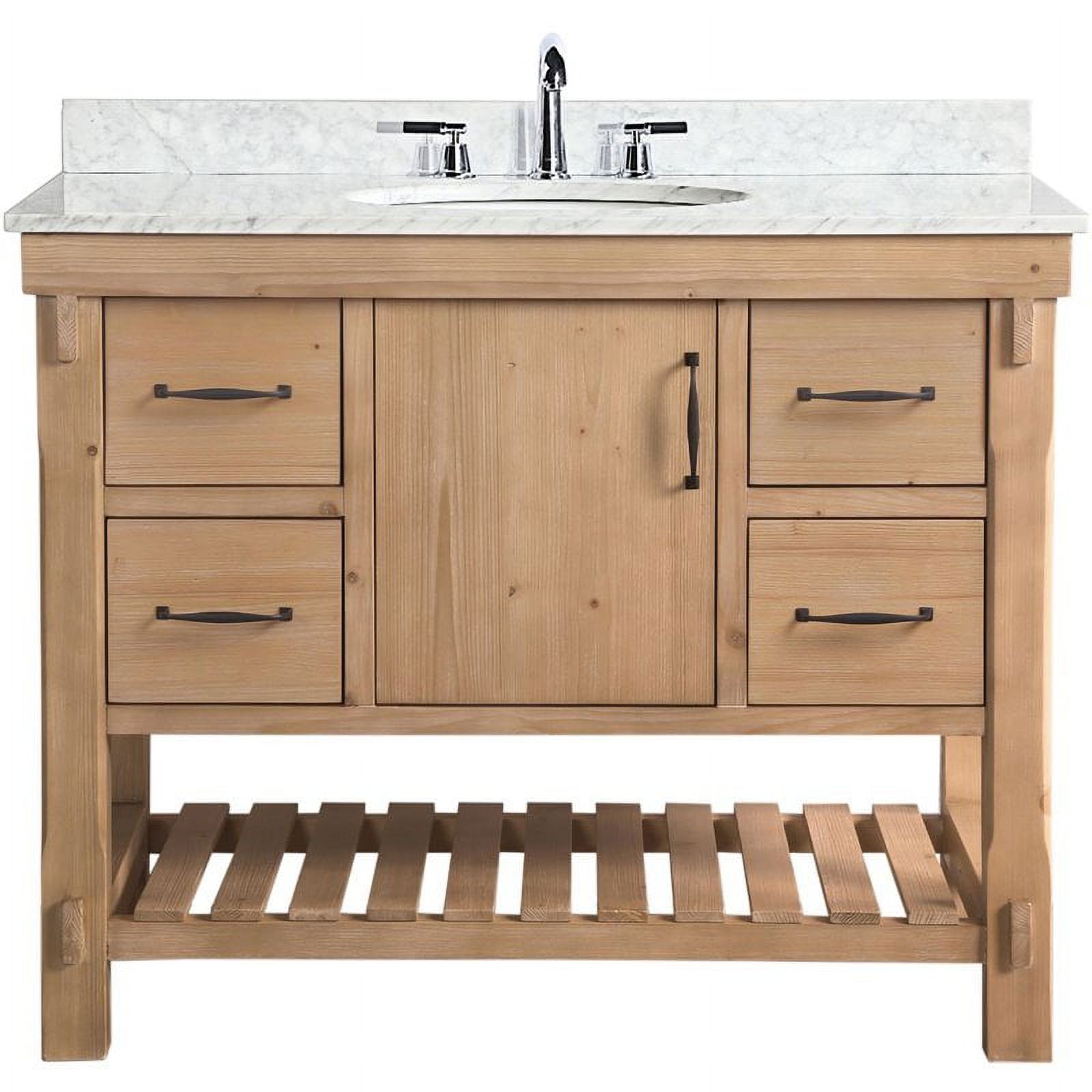 RSI HOME PRODUCTS SALES INC C14018A 19x17x35-1/4 Oak Vanity - Walmart.com