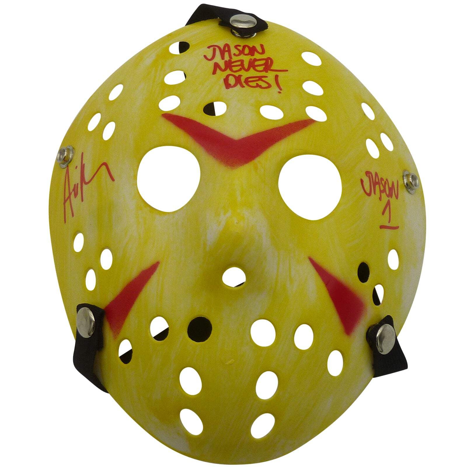 Ari Lehman Autographed 'Friday the 13th' Jason Mask w/ Inscription ...