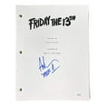 Ari Lehman Signed Friday The 13th Movie Script Jason 1 Inscribed JSA ...