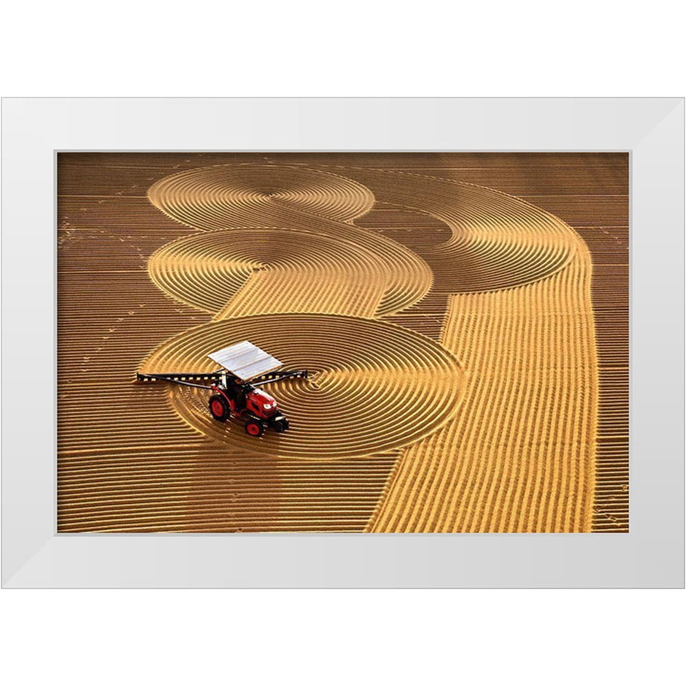 Ari, Nese 18x13 White Modern Wood Framed Museum Art Print Titled ...