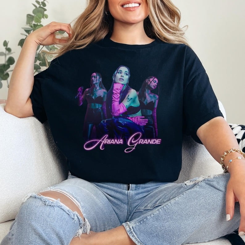 Ari-ana Gran-de Shirt, Aria-na Gra-nde Album, Ari-ana Grande Band Shirt ...