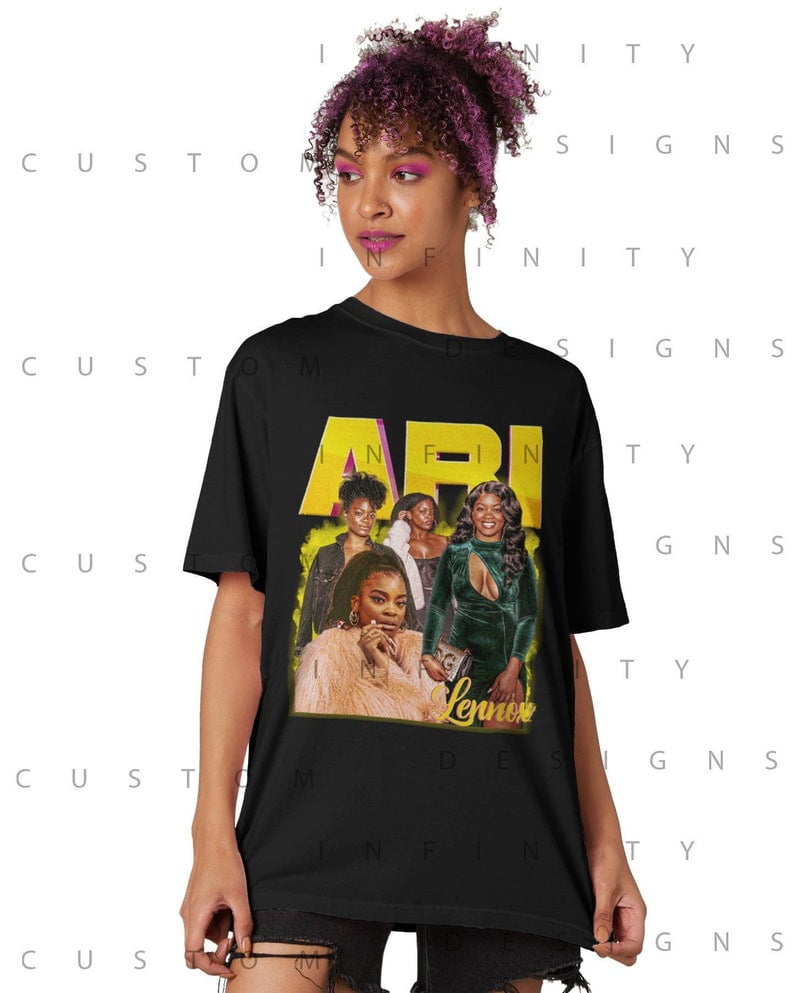 Ari lennox shirt, American Actress character Music Hollywood T-shirt ...