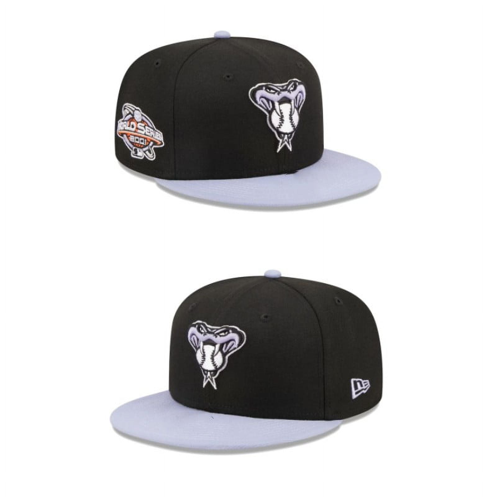 Ari-zo-na Dia-mond-ba-cks Pro League 24-25 Baseball Football Flat Cap Pro League For Fans ...