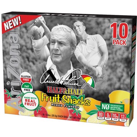 AriZona Arnold Palmer Fruit Snacks, 0.9 oz, 10 count – Walmart ...