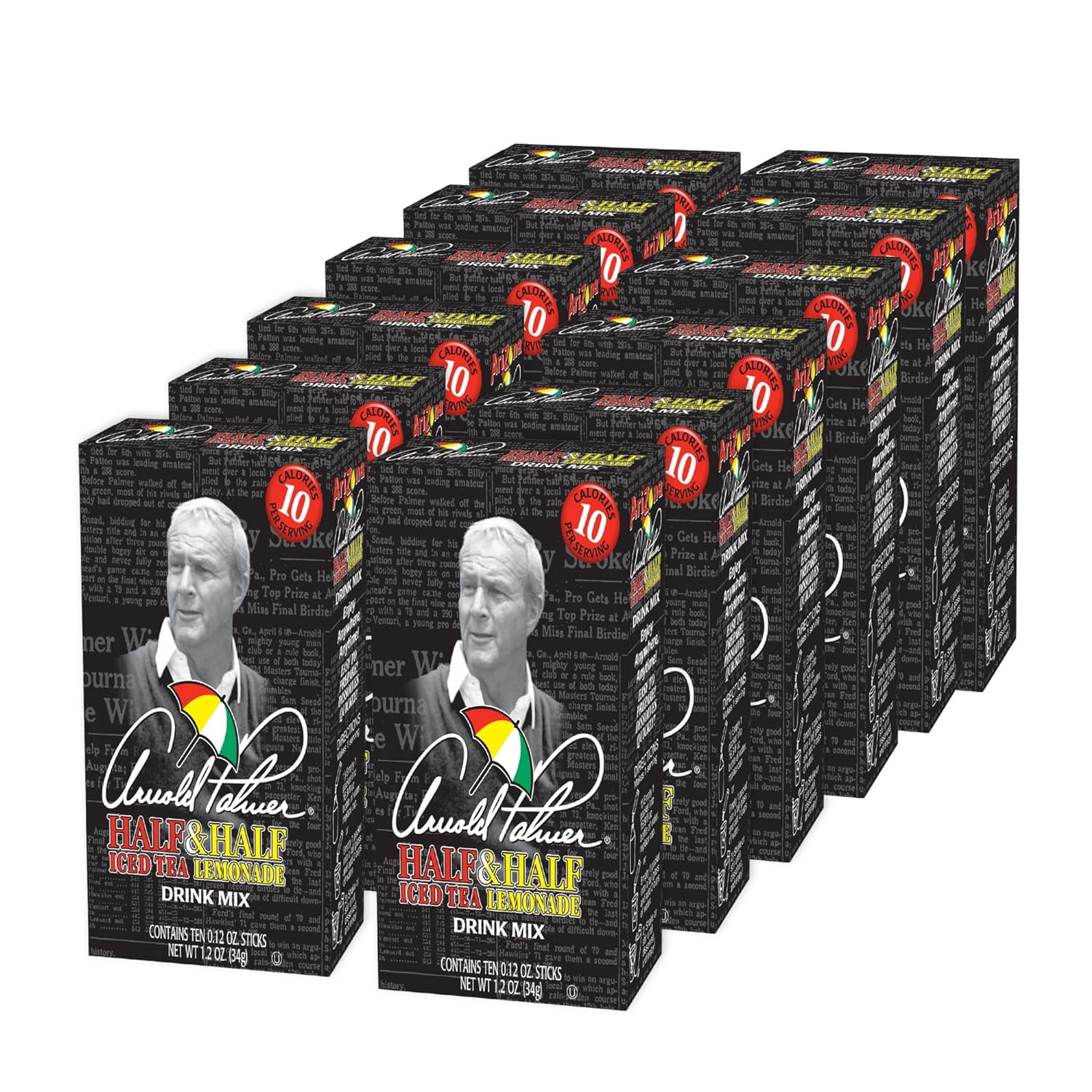 AriZona Arnold Palmer Half and Half - On-the-Go Powdered Drink Mix, 0 ...