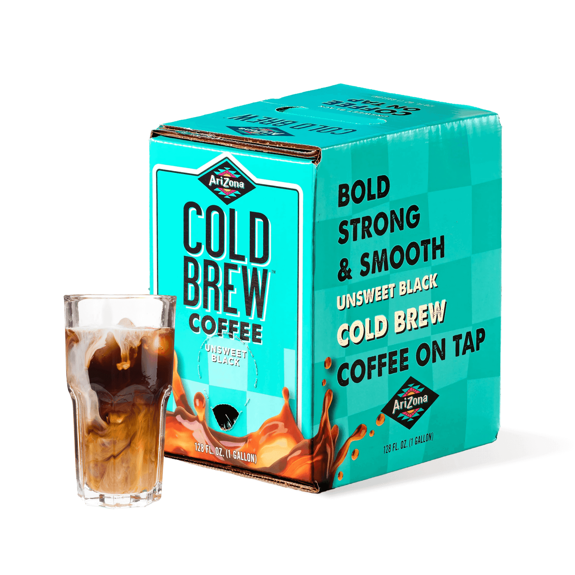 AriZona Cold Brew Coffee On Tap - Ready to Drink - 128 Fl Oz Box ...