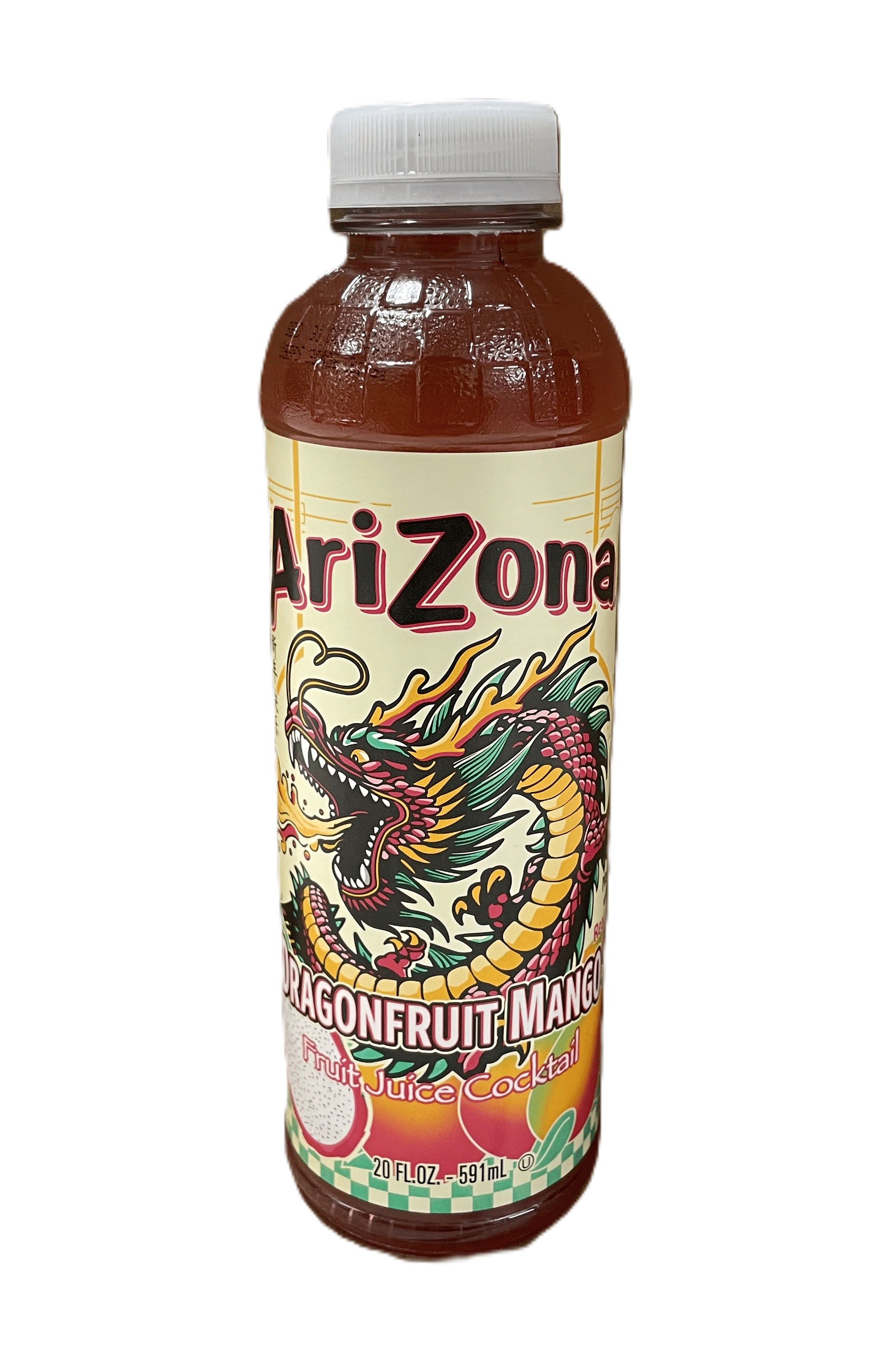 AriZona Dragonfruit Mango Juice Drink, 20 oz Bottles (Pack of 24 ...
