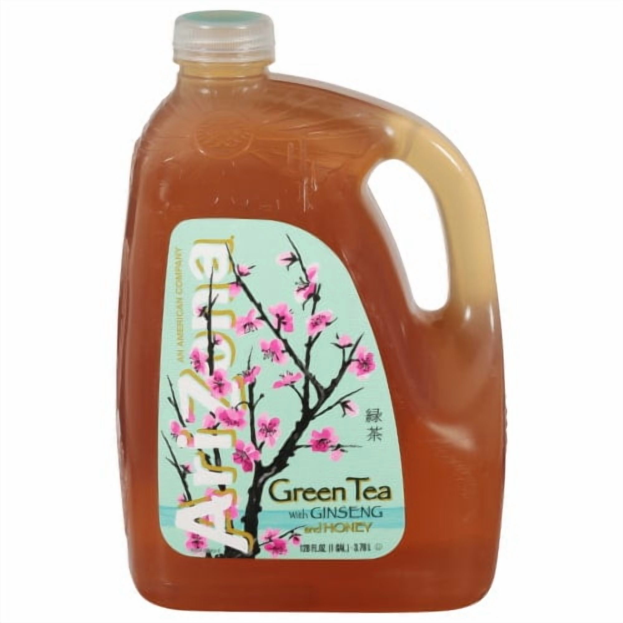 AriZona Ginseng & Honey Green Iced Tea Carton 128 fl oz - Pack of 2 ...