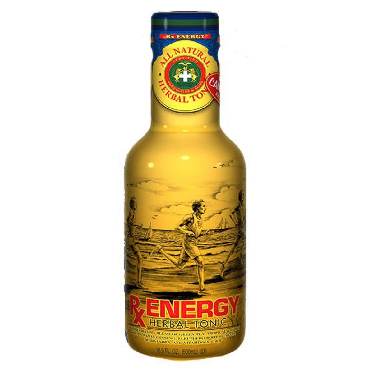 AriZona Iced Tea Rx Energy - Made with Real Sugar 16.9 oz Plastic ...