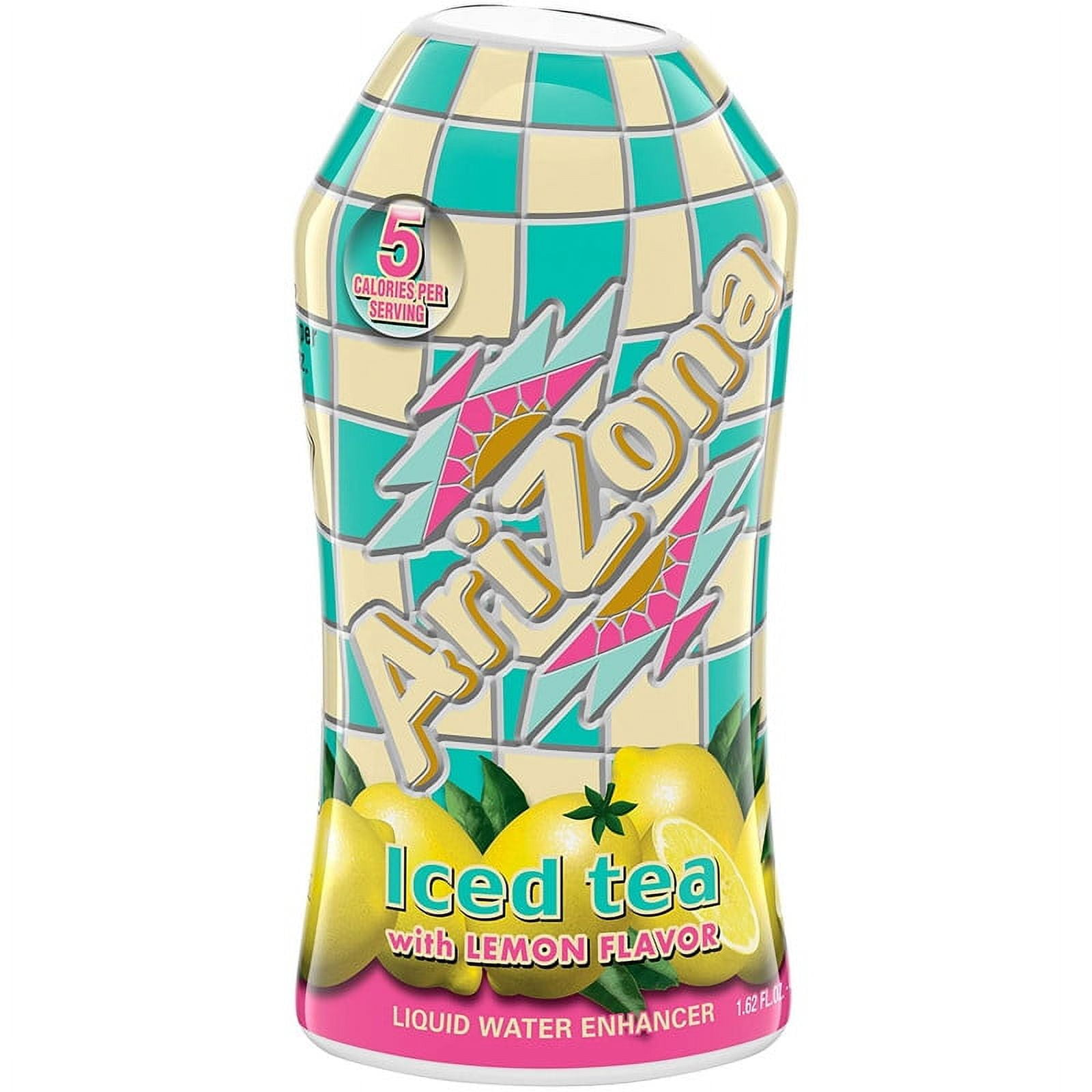AriZona Iced Tea with Lemon Flavor Liquid Water Enhancer - 1.62 oz ...
