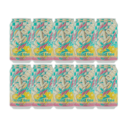 AriZona Lemon Iced Tea, 11.5 fl oz Slim Cans, 10 Pack – Real Brewed ...