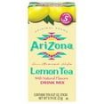 AriZona Lemon Iced Tea Sugar-Free Drink Mix, 10 Water Flavor Enhancer ...