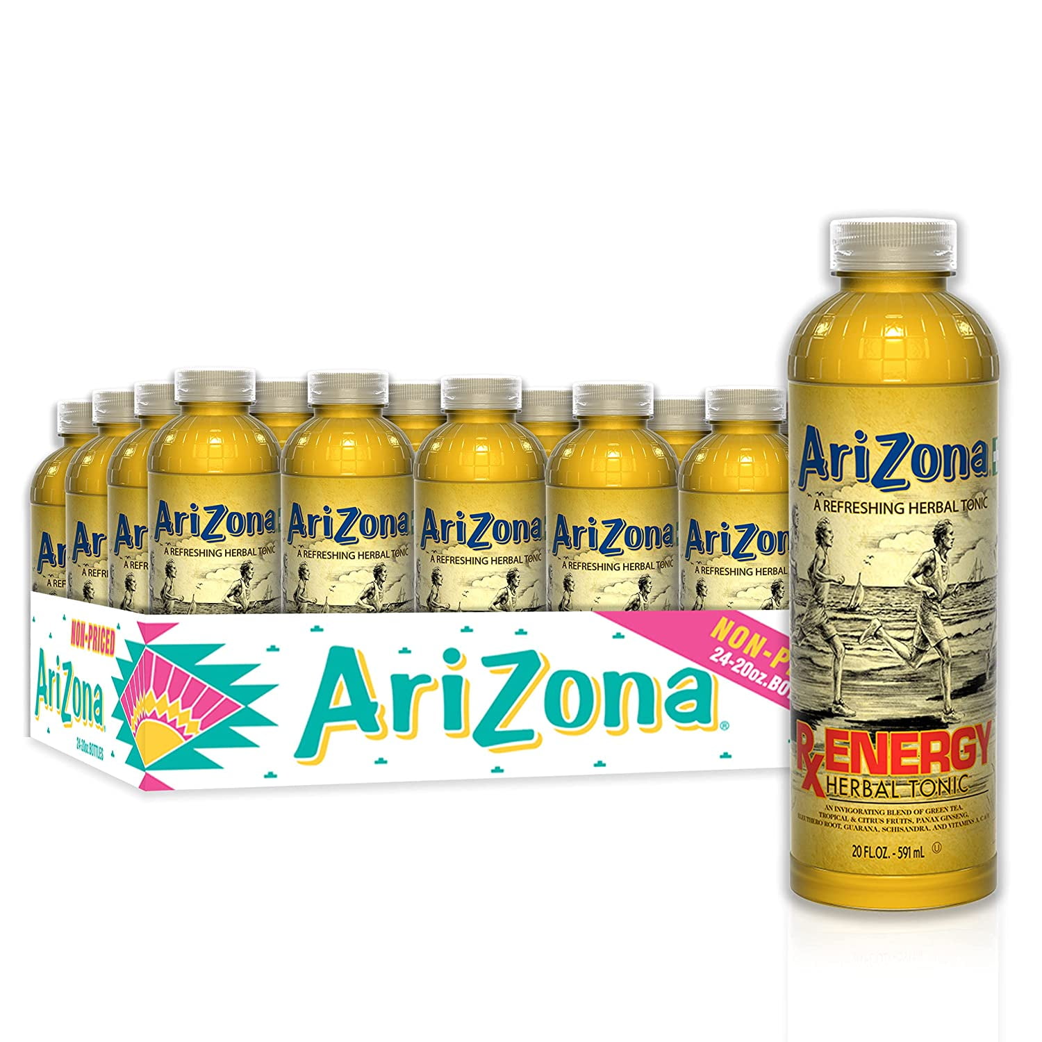 AriZona Rx Energy, 20 Fl Oz (Pack of 24) - Walmart.com