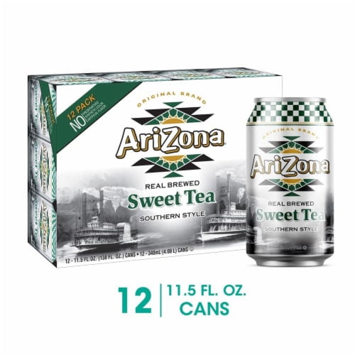 AriZona Southern Style Sweet Iced Tea Multipack Cans 12 pk / 11.5 fl oz ...