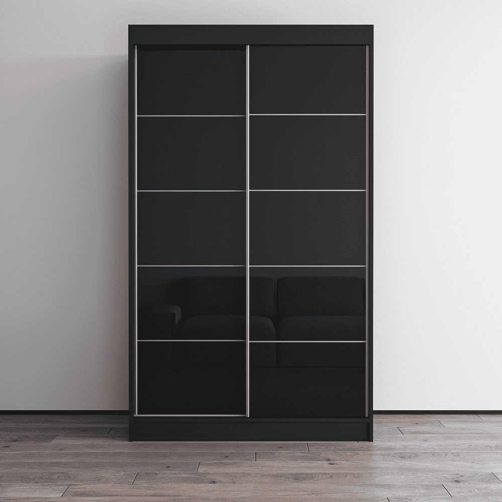 Aria 2 Door Modern 47" Wardrobe Armoire - Walmart.com
