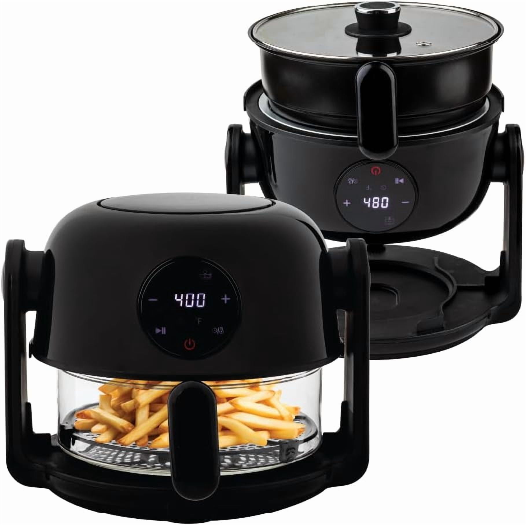 Aria Air Fryer, Non-Stick Ceramic Build, Dishwasher Safe Ceramic Non ...