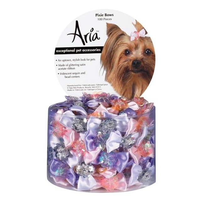 Aria Aria Pixie Bows Canister 100/Pcs - Walmart.com