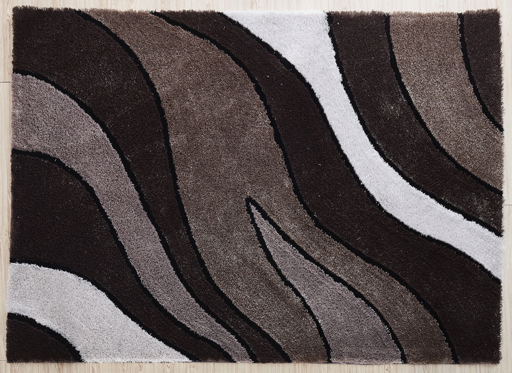 ”Aria Collection” Soft Pile Hand Tufted Shag Area Rug - Walmart.com